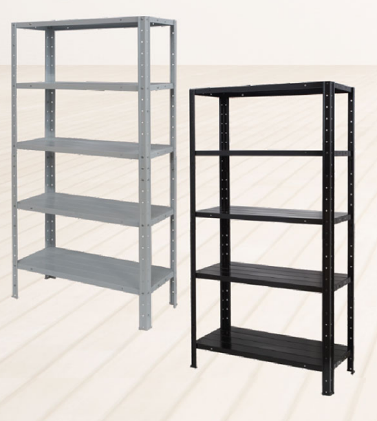 PCRE605W PCRE605B 5 SHELF ROLLED EDGE SHELVING UNIT - 上海兰婉贸易有限公司